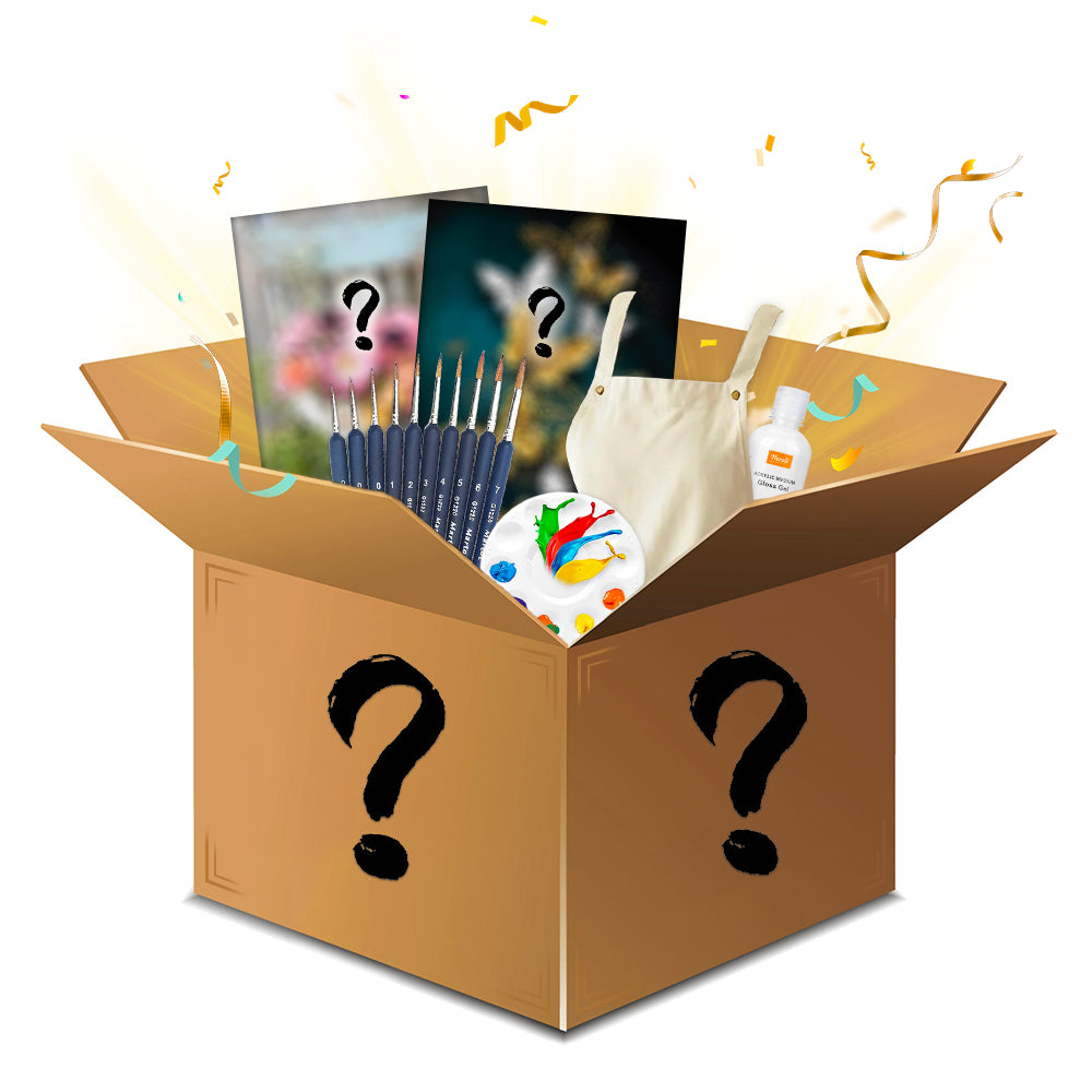 Malen nach Zahlen Mystery Box – Liebeart.de